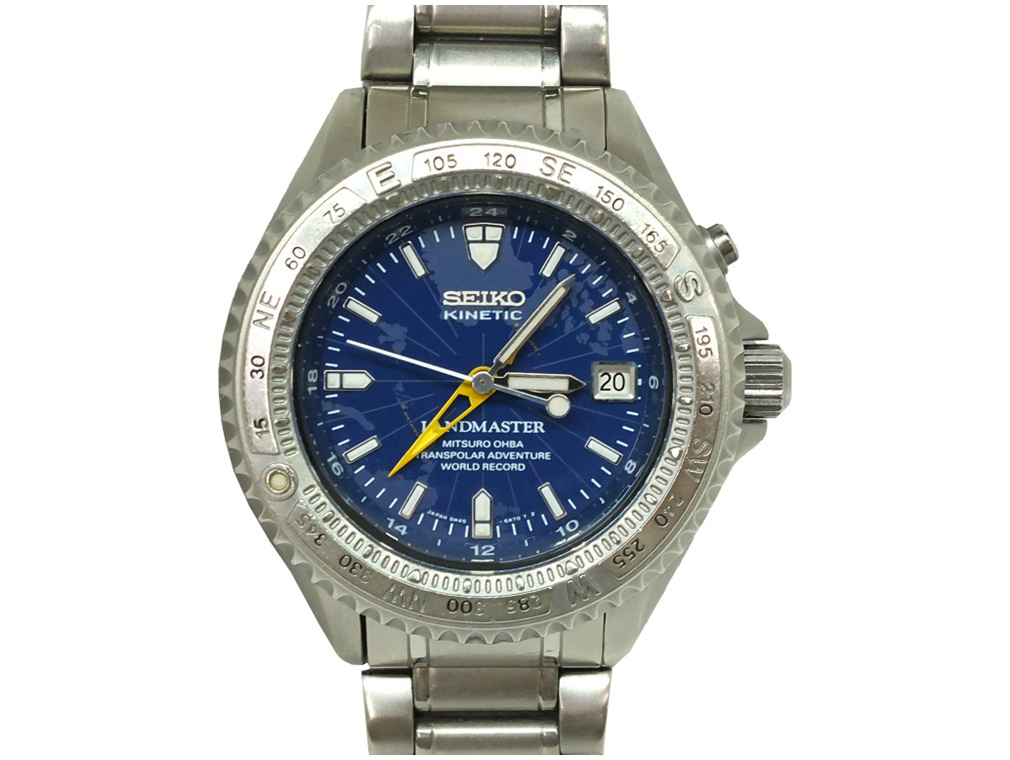Seiko Landmaster Transpolar “North Pole” Kinetic GMT (SBCW009) Market ...