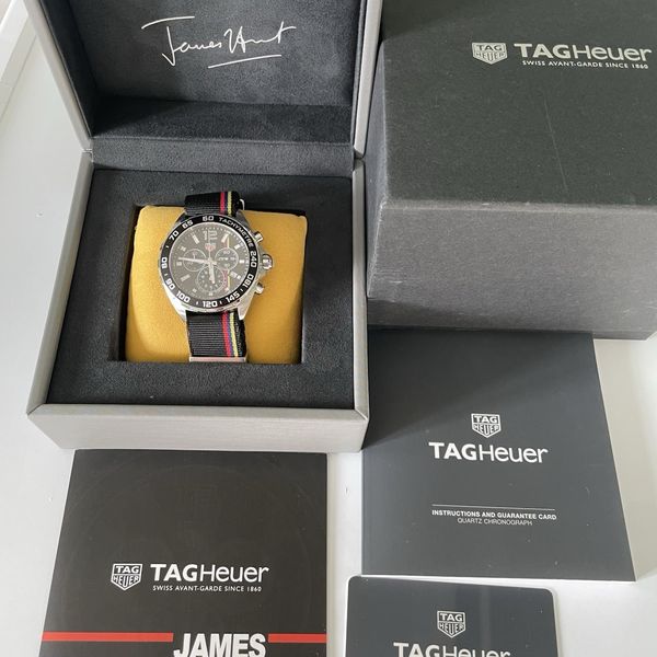 CAZ1017 Tag Heuer F1 Limited Edition James Hunt watch boxed with ...