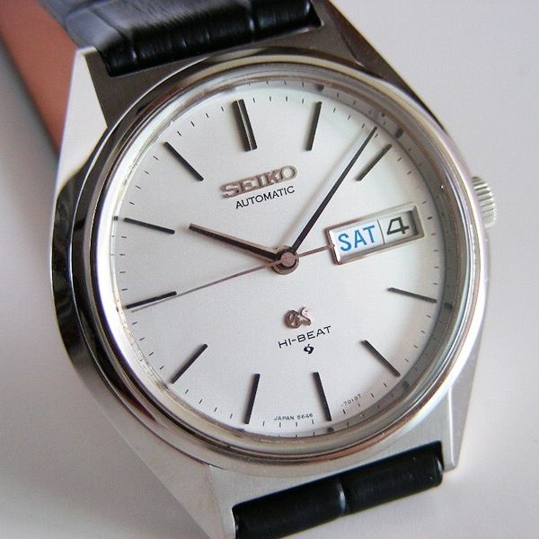 VINTAGE GRAND SEIKO 5646-7010 AUTOMATIC CIRCA 1973 | WatchCharts ...