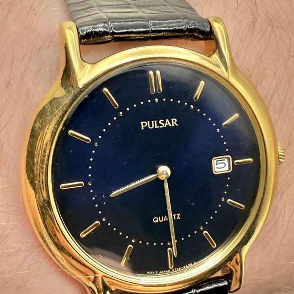 [WTS] Stunning Deep Blue Dial Pulsar Quartz Watch | WatchCharts Marketplace
