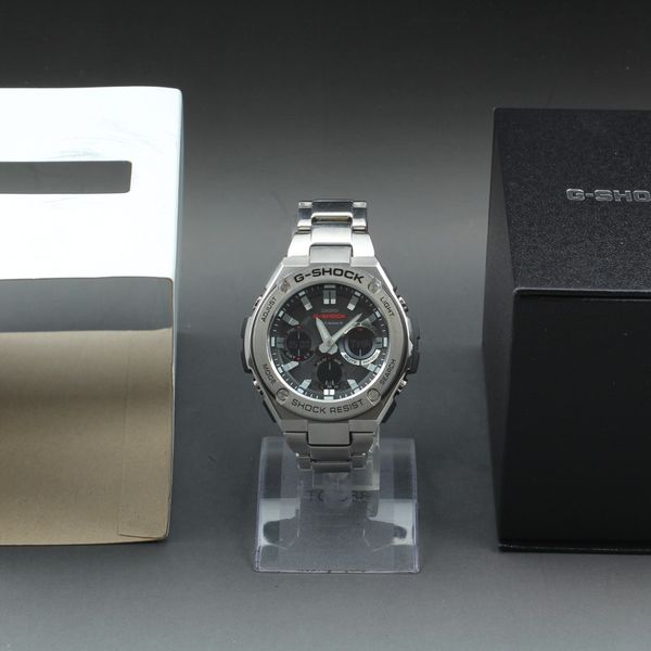 Box [Near MINT] CASIO G-SHOCK G-Steel GST-W110D G-STEEL Radio Solar Watch JAPAN | WatchCharts ...