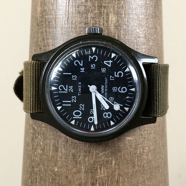 Timex Men TW2P88400 MacGyver Vietnam Camper Mechanical Watch 7 1/2 ...