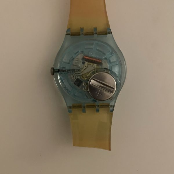 Swatch Funky Rainbow Swiss made Watch, Needs new Strap - just reduced ...