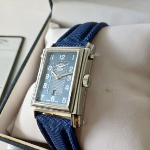 Rare Men's Swiss Made Rotary Elite Dual Face Reverso Exhibition ...