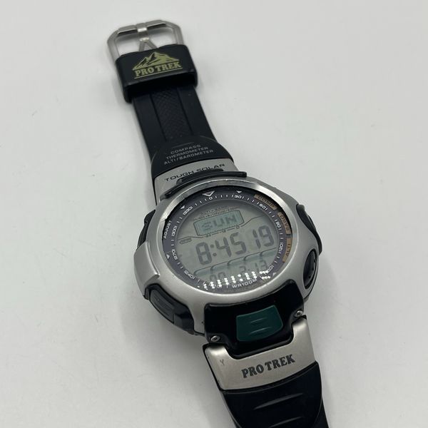 Casio Pro Trek PRG-50 Tough Solar Outdoor Watch Compass Altimeter (K31 ...
