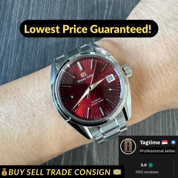 Sep 2025 Local Set 168pcs 39.5mm Grand Seiko GS Elegance Asia Pacific ...