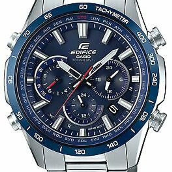 CASIO EDIFICE EQW-T650DB-2AJF Multiband 6 Tough Solar Men's Watch WR 10 ...