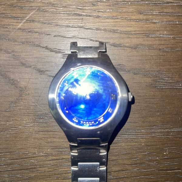 Fossil Big Tic JR-7978 Blue Kanji Animated Watch Needs Band Repair Rare Y2K | WatchCharts ...