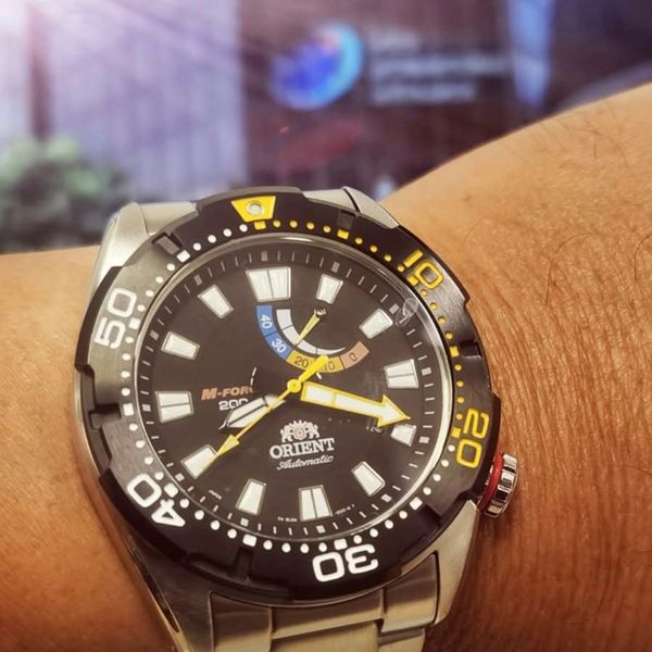 Orient M-Force 200m Automatic Watch | WatchCharts Marketplace