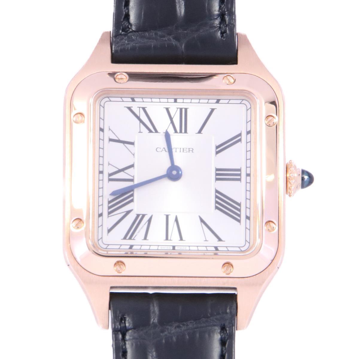 Cartier WGSA0022 Santos Dumont SM PG quartz [pre-owned] | WatchCharts