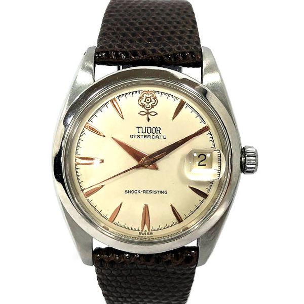 [TUDOR] Tudor Oyster Date Ref.7962 Deca Rose Manual winding Rolex case ...
