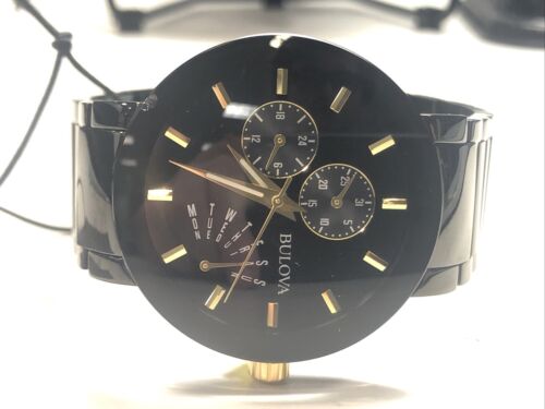 BULOVA Men's FUTURO Two-Tone Stainless Steel Watch - 98C124 MSRP: $450 ...