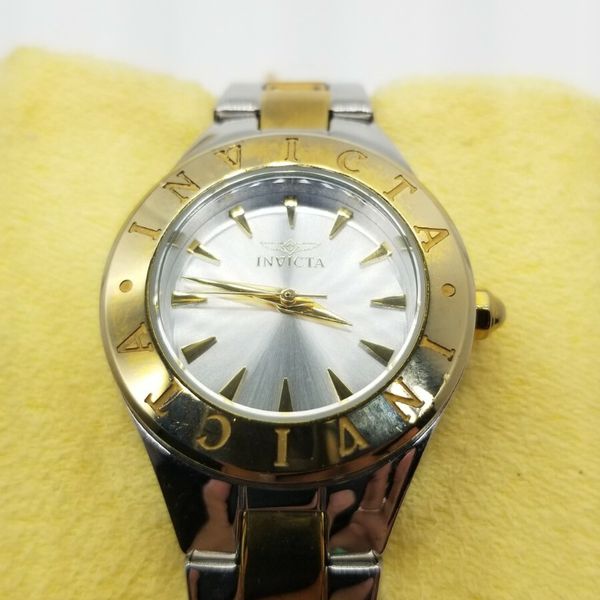 Invicta Wildflower Two-tone Quartz Watch 21745 - Silver Face - up to 7. ...