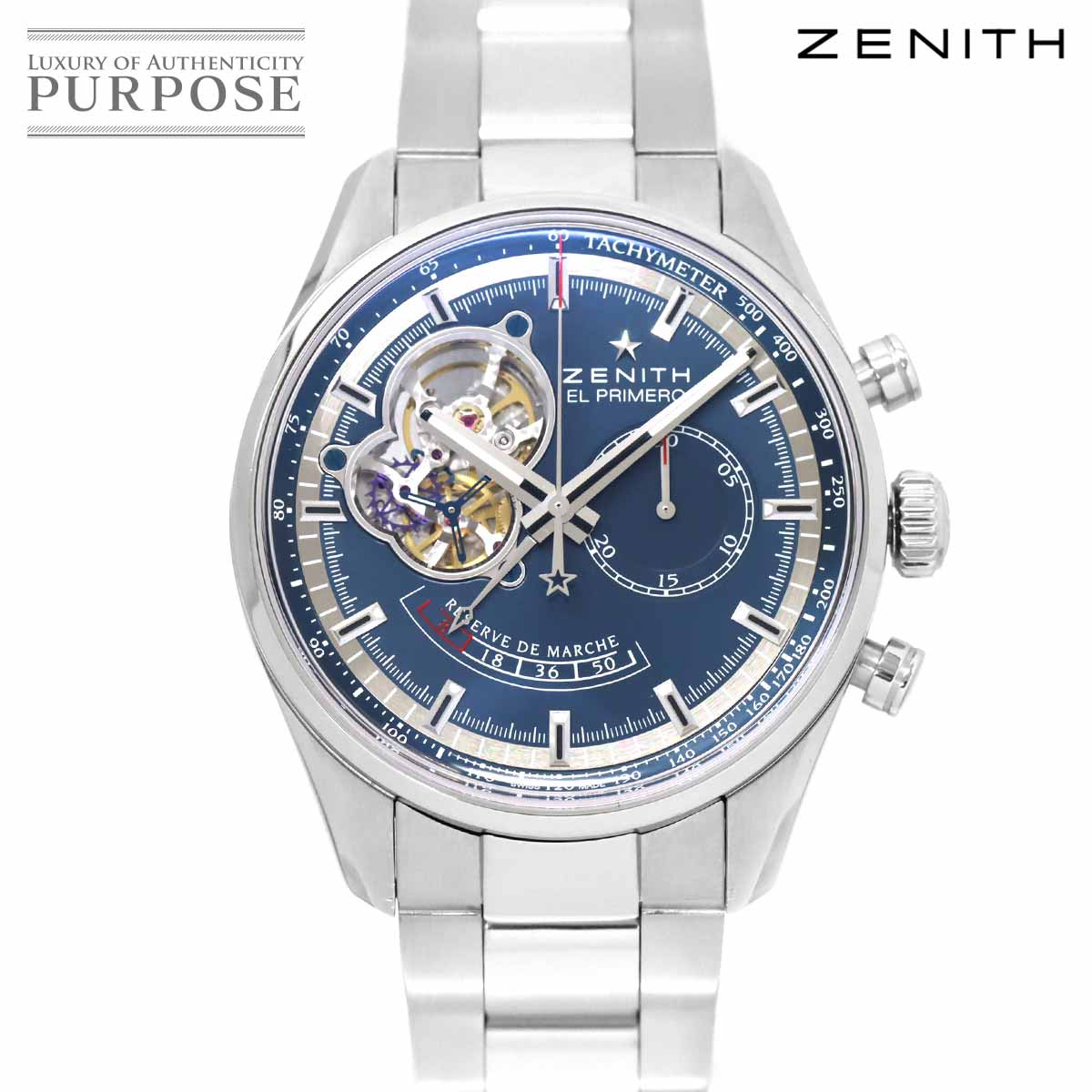 [OH finished] Zenith ZENITH El Primero Chronomaster Open Charles Belmo ...