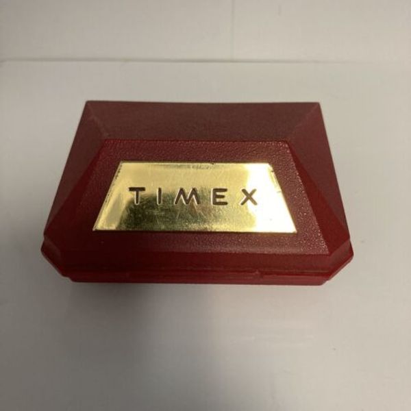Timex Electric Watch CASE ONLY RED PLASTIC In Good Shape | WatchCharts ...