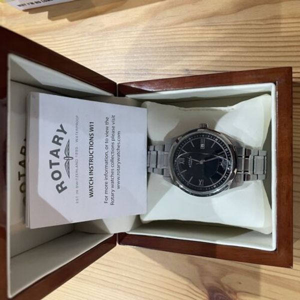 Rotary Silver Watch Mens GB42835/20 With Box | WatchCharts Marketplace
