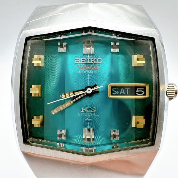 SEIKO VANAC King Seiko AUTOMATIC Mens watch Vintage Japan made DAY DATE 5256-500 | WatchCharts ...