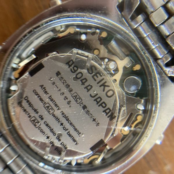 Vintage SEIKO LED Alarm Chronograph Watch A904-5199 | WatchCharts ...