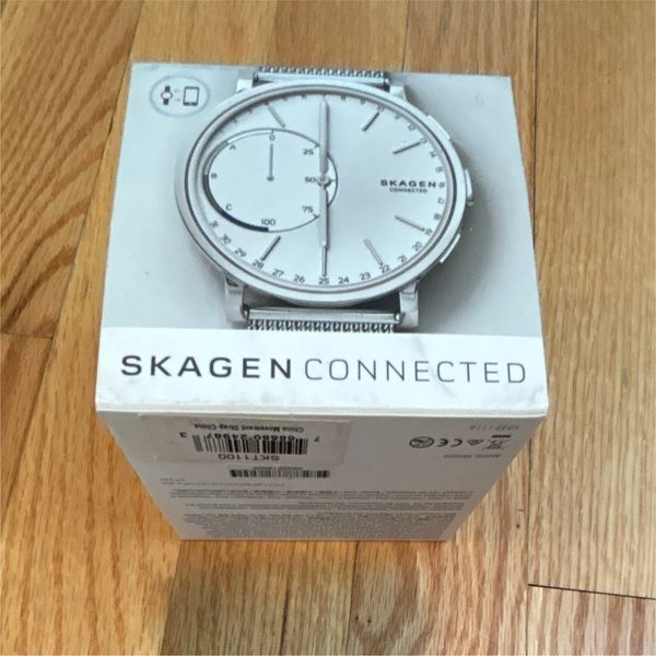 Skagen Connected Hybrid Smartwatch - Silver Mesh Strap | WatchCharts ...