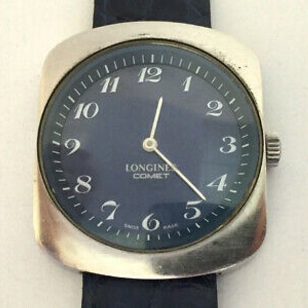 LONGINES COMET Blue Dial Vintage Watch | WatchCharts