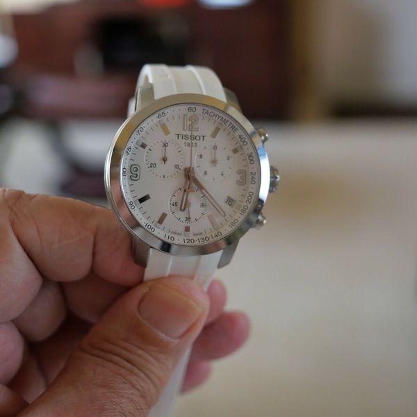 Tissot PRC 200 Quartz Chronograph 42mm Watch T055.417.17.017.00 | WatchCharts Marketplace