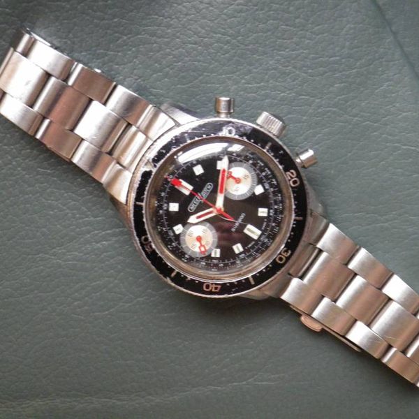 FS Nicolet Sub 200 Chronograph By Charles Nicolet - Very Rare Military ...