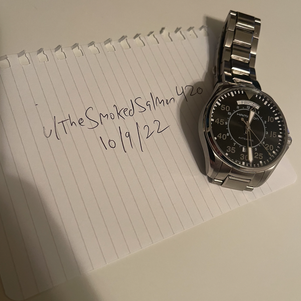 [WTS] Hamilton "Cooper" Pilot Day Date Auto | WatchCharts