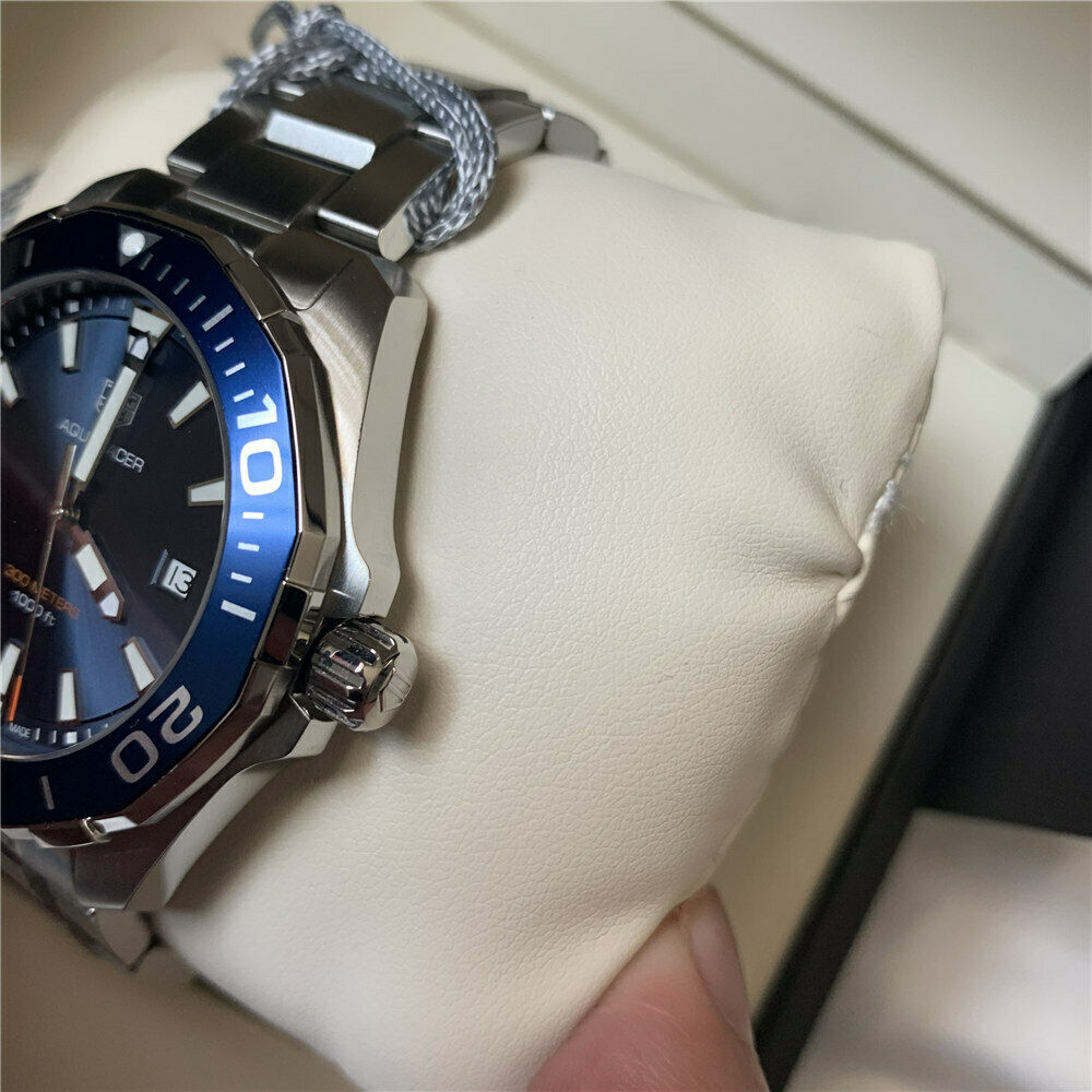 Tag Heuer Aquaracer Men's Watch WAY101C.BA0746 BLUE dial 43 quartz ...
