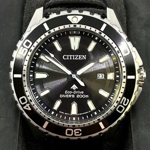 Citizen Promaster Eco-Drive Diver 200m Stainless Watch E168-S111501 ...
