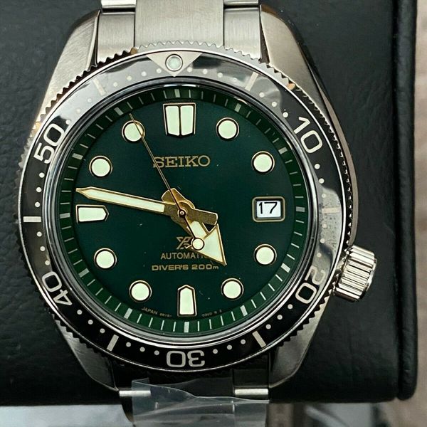 Seiko SPB105J1 Divers Prospex 1968 Recreation Special Edition Green ...