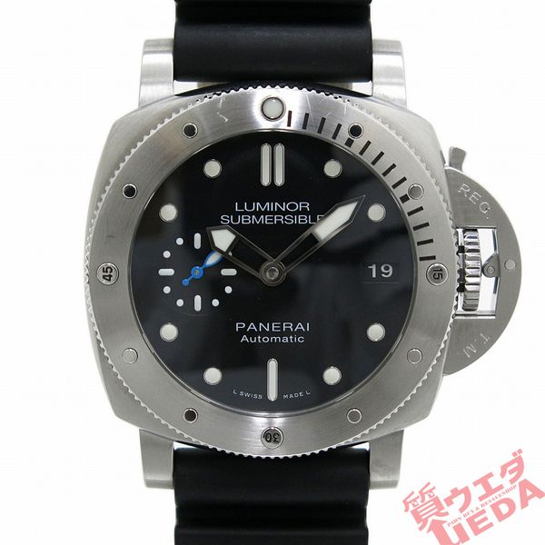 [Meito] [PANERAI] Panerai Luminor Submersible 3 Days Achaio PAM00682 OP7179 BB1906219 U No. SS ...