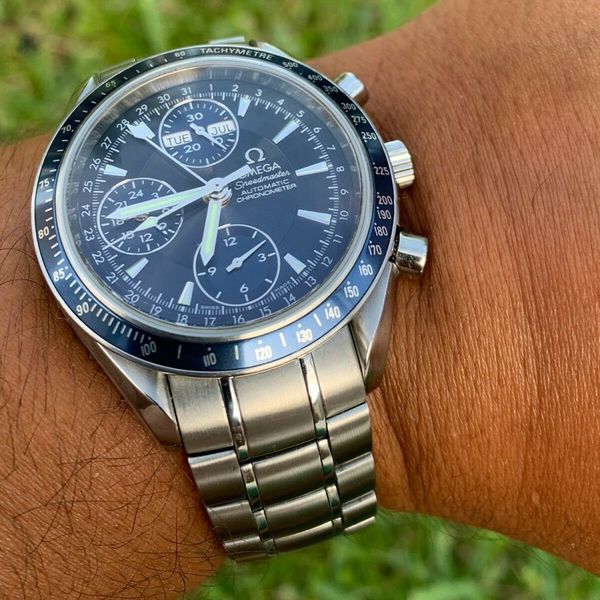 Omega Speedmaster Day Date Chronograph Triple Calendar # 3222.80 ...