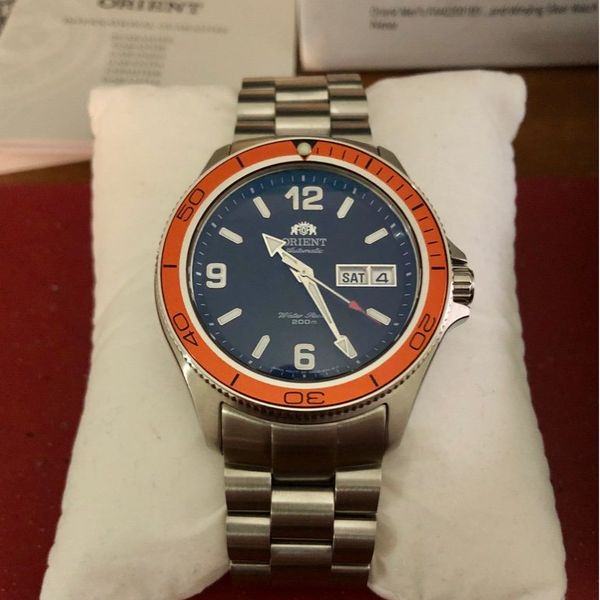 FS: Orient Mako II Planet Ocean mod | WatchCharts Marketplace