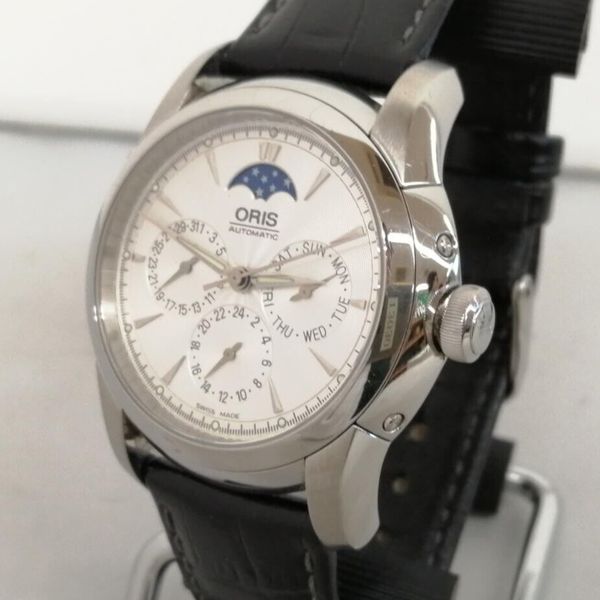 Oris 7546A Triple Calendar Moon phase Automatic Men's Watch from JP ...