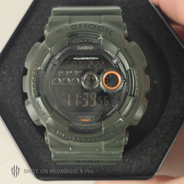 Casio GShock Military 3263 World Time Illuminator Shock Resist Watch ...