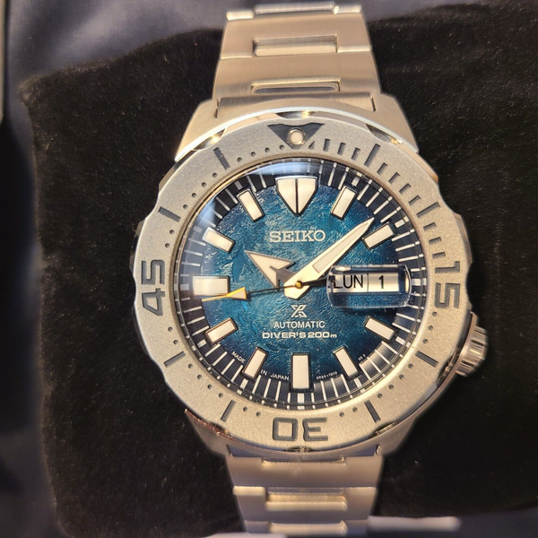Seiko Prospex Mens Prospex Watch Penguin Antarctic arctic blue SRPH75 ...