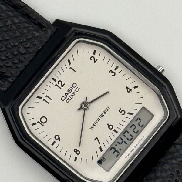 "Vintage" Casio - Quartz - AQ-8W Module 308 - Analog/Digital - Men's ...