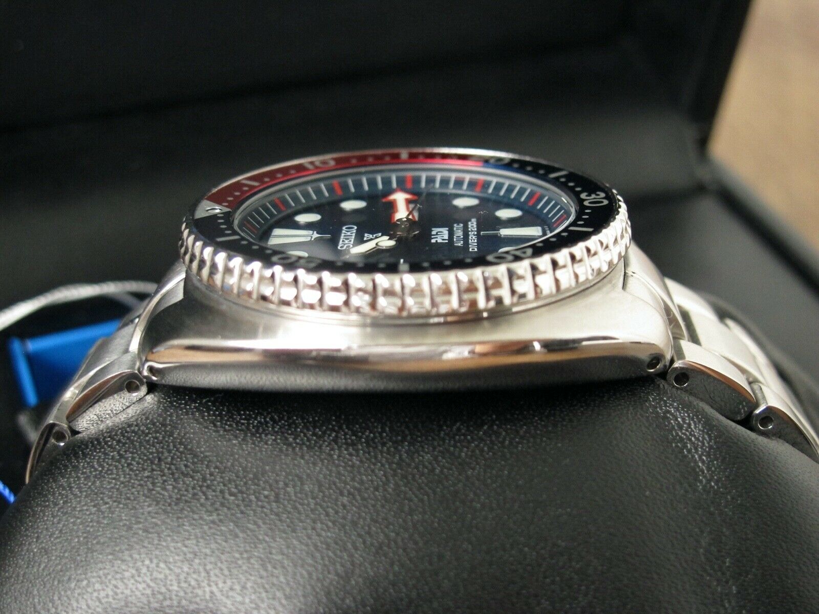 Seiko Turtle Prospex PADI SRPA21K1 Pepsi Bezel Blue Dial Automatic ...