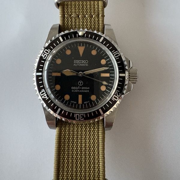 Seiko Milsub Style Homage/Mod NH38 Automatic Movement | WatchCharts ...