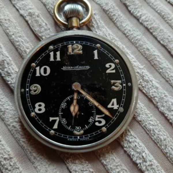 Jaeger lecoultre pocket watch WW2 1943 Very Good Condition. | WatchCharts