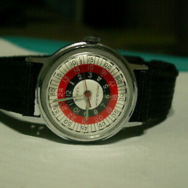...Rare,Original 1971 Timex Sprite "Bullseye" Watch... | WatchCharts