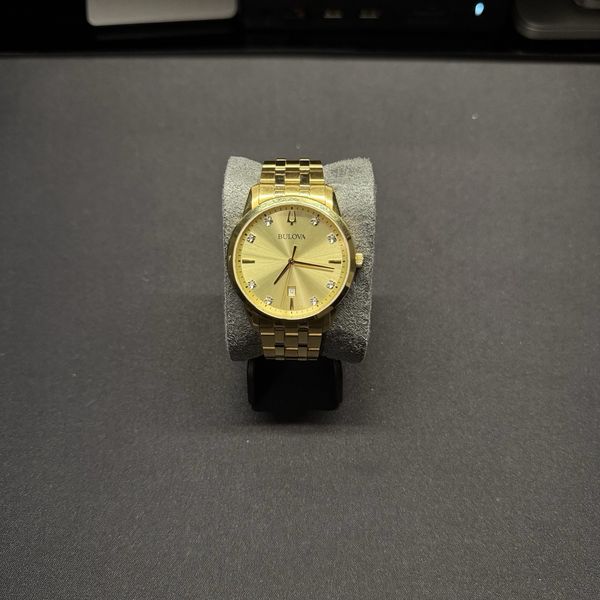 Bulova Sutton Gold Men's Wristwatch | WatchCharts Marketplace