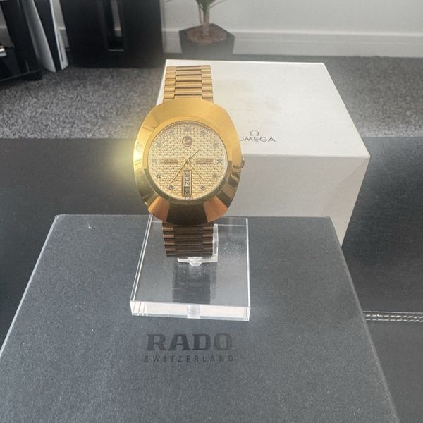 Genuine Rado Original Diastar Diamond Gents Watch | WatchCharts Marketplace