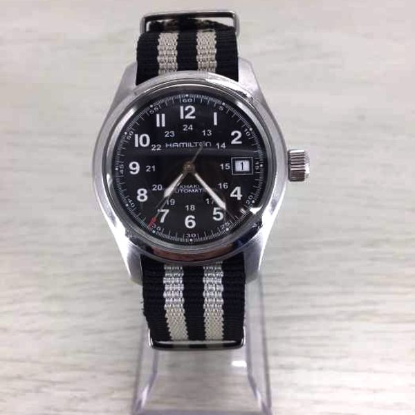 HAMILTON Hamilton self-winding watch men's-silver system KHAKI FIELD ...