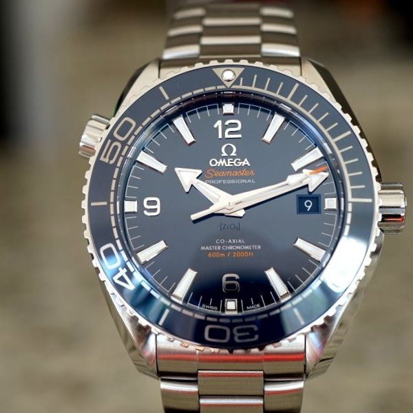 FSOT: Omega Seamaster Planet Ocean Blue Dial Unworn | WatchCharts ...