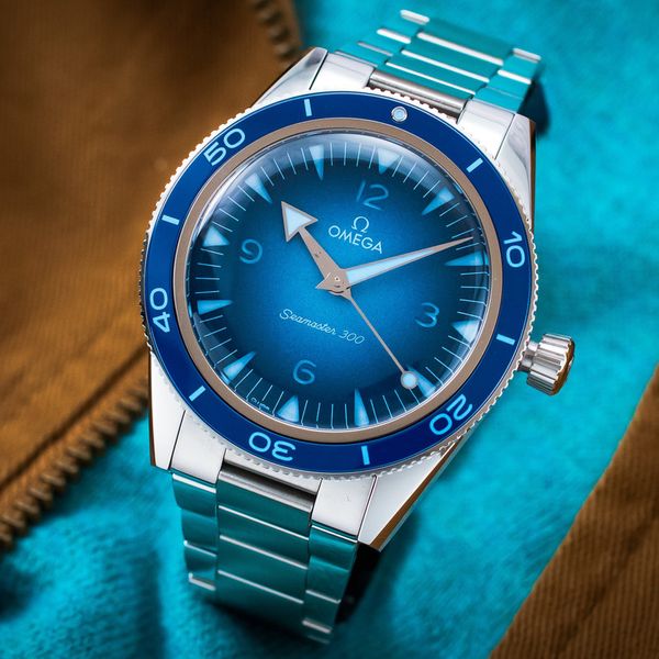 FS: NEW Omega Seamaster 300 Summer Blue 75th Anniversary 41mm 234.30.41 ...