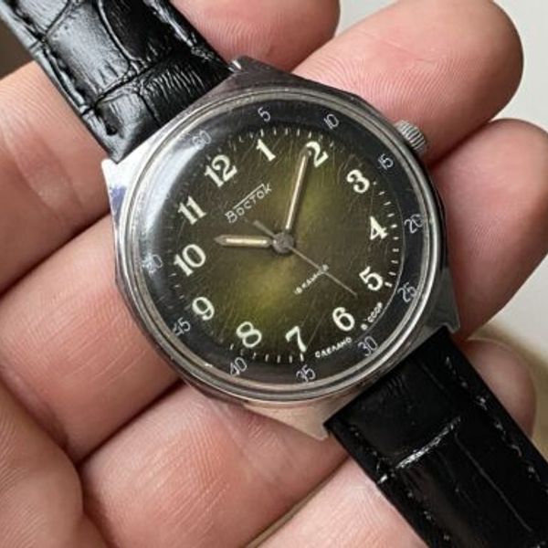 Vintage Watch Vostok 18 jewels Mechanical Men's | WatchCharts Marketplace