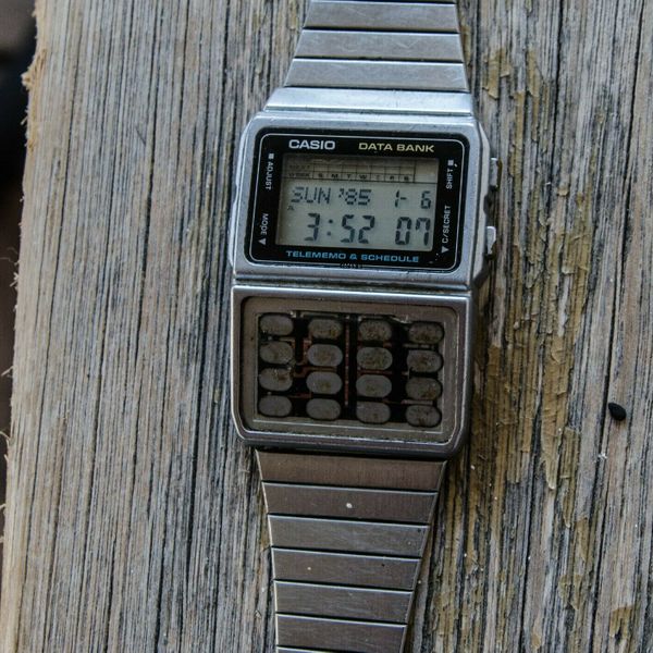 Casio DBC 610 Module 676 Japan Vintage Wrist Watch Calculator For Parts ...