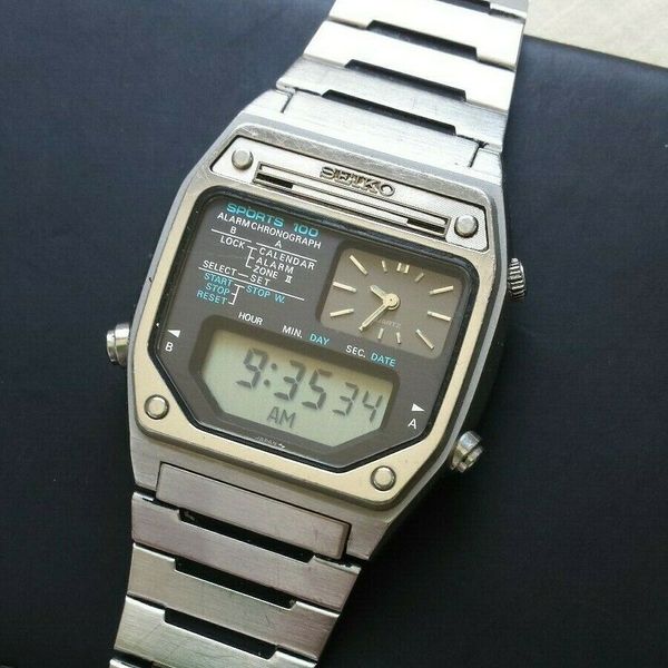 80s SEIKO H239 5050 A3 ana-digital vtg | WatchCharts Marketplace