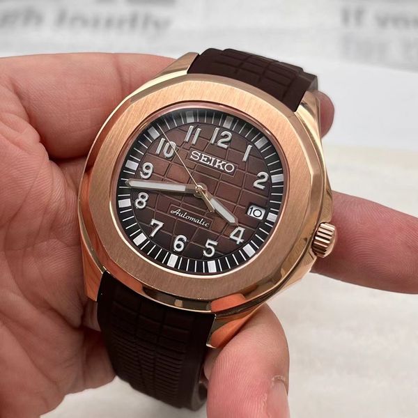 Nautilus aquanaut custom mods Seiko mod watches design | WatchCharts ...